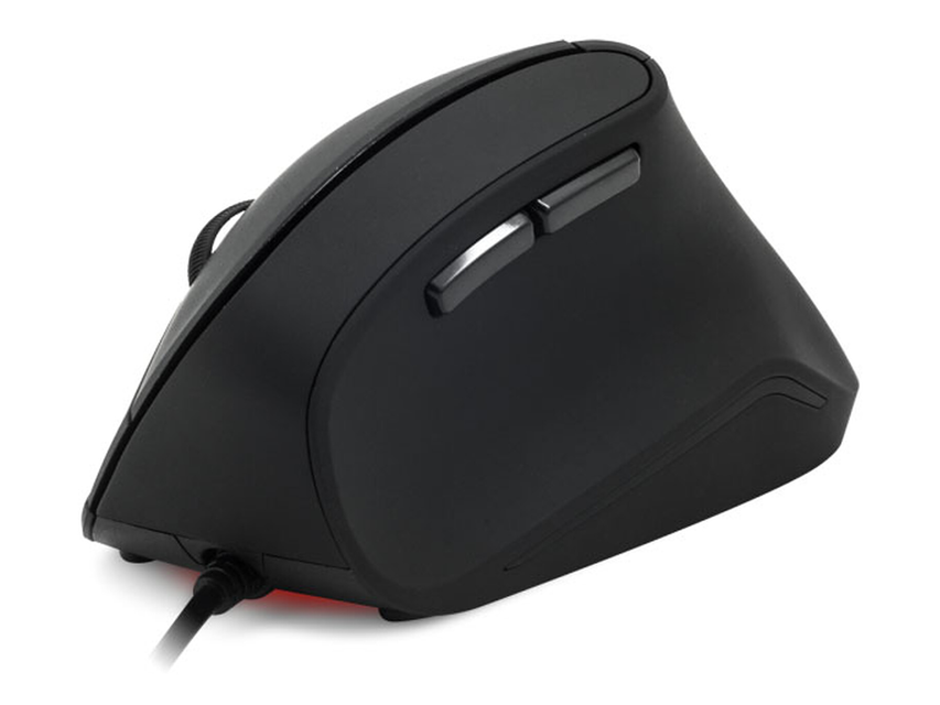 Rato Óptico Vertical Ergonómico Advance Vertical+ Com Fio - Techzone